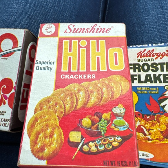 Other | Vintage Blue And Red Cereal Box With Iconic Design | Poshmark